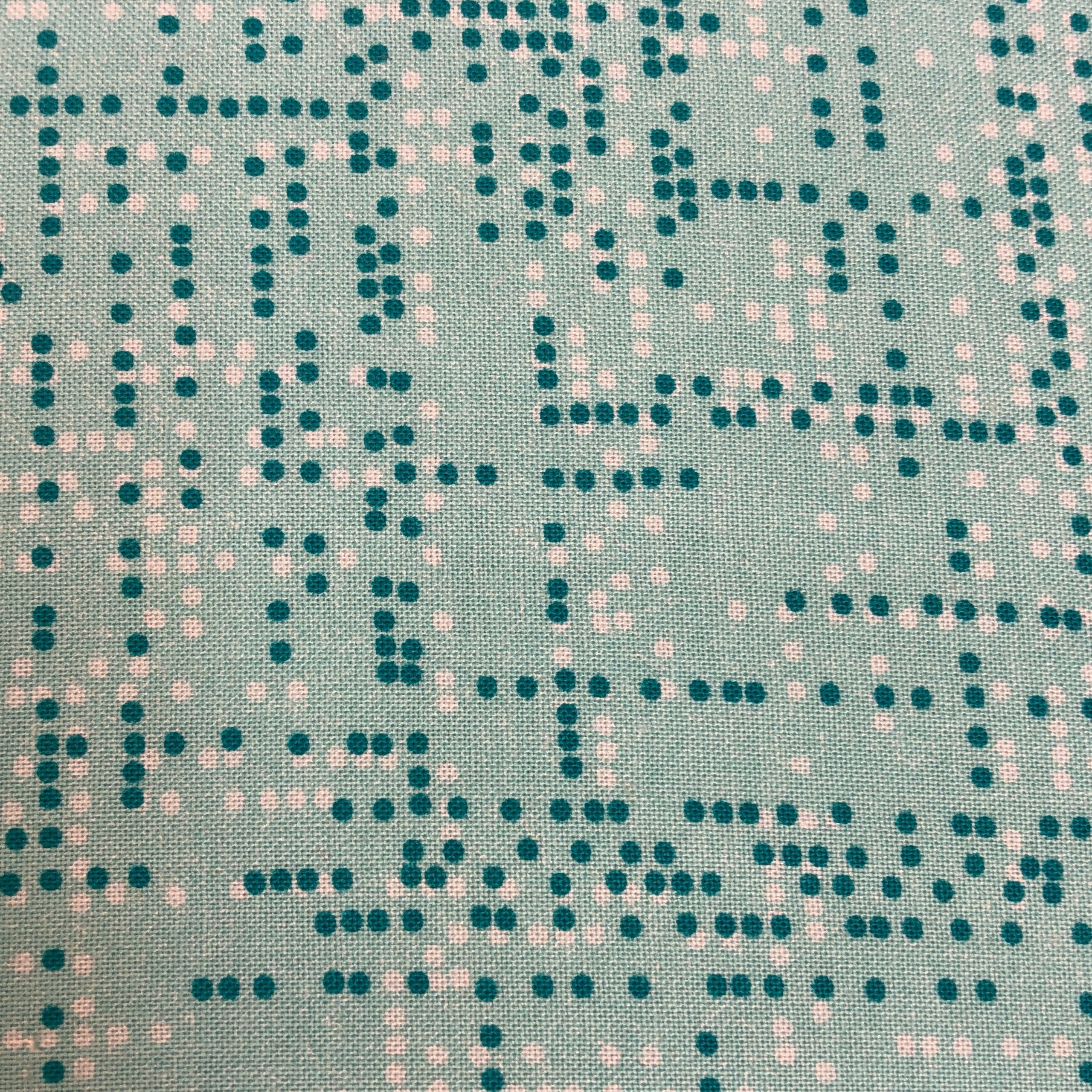 Dot Matrix Aqua Blue | Sunday Best Quiltworks